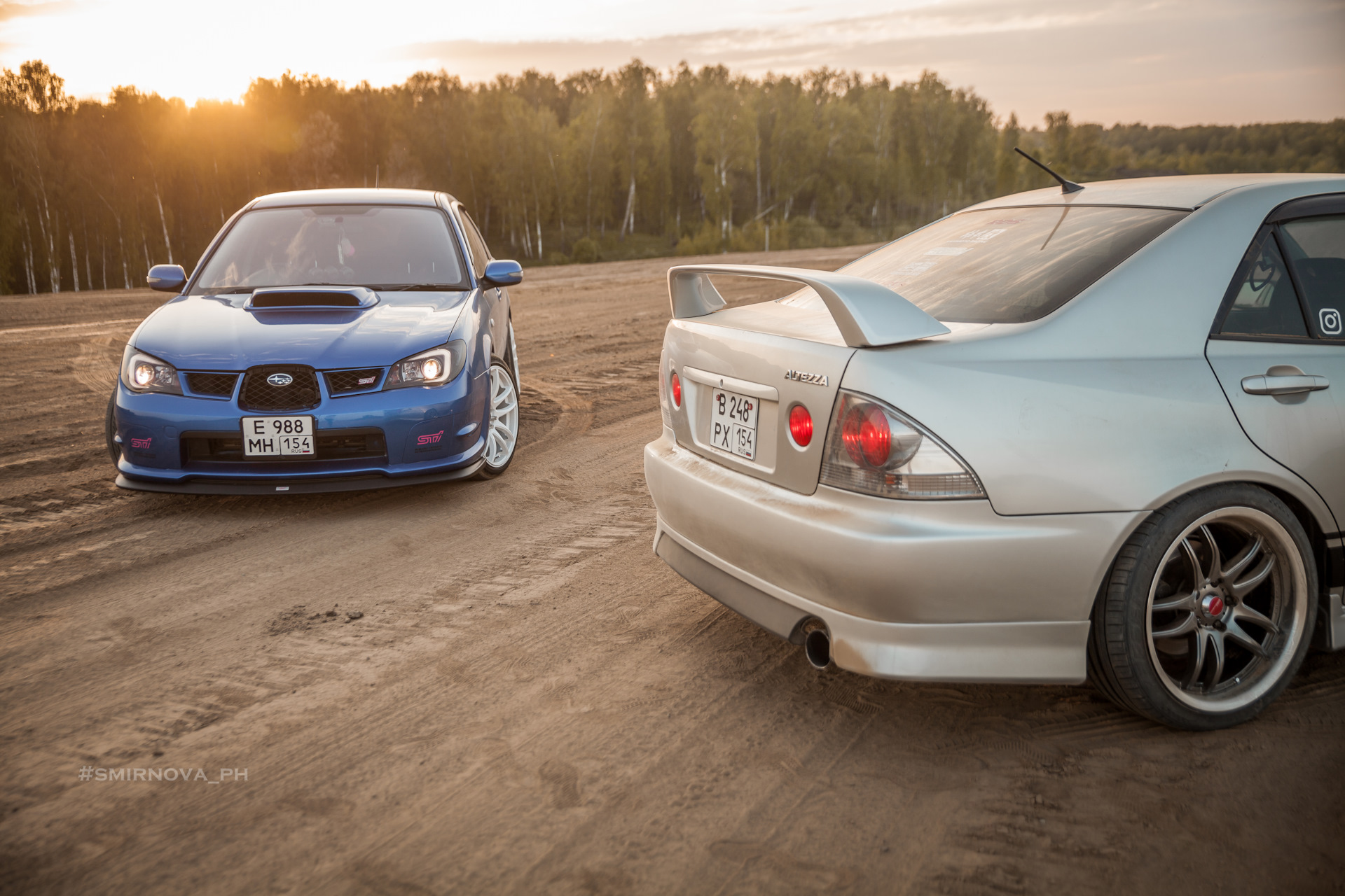 Subaru Impreza/Toyota Altezza — Subaru Impreza WRX (GD/GG), 2,5 л, 2005 ...