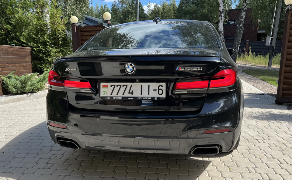1 год владения M550ix — BMW 5 series (G30), 4,4 л, 2017 года ...
