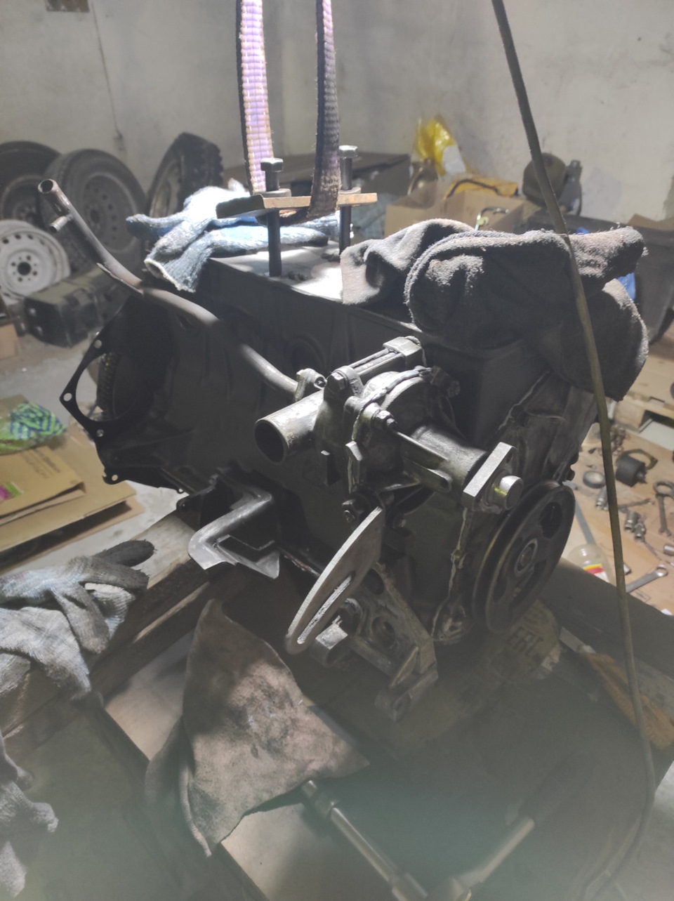 Капитальный ремонт двигателя 2121 часть 2 — Lada 4x4 3D, 1,6 л, 1987 года | техосмотр | DRIVE2