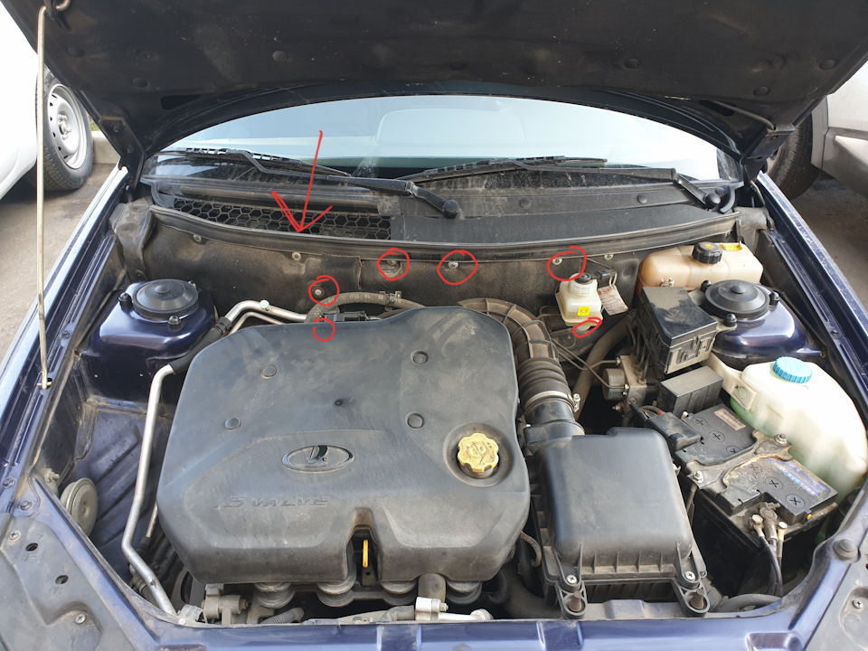 Избавление от стука радиатора печки — Приора 2 — Lada Приора седан, 1,6 ...