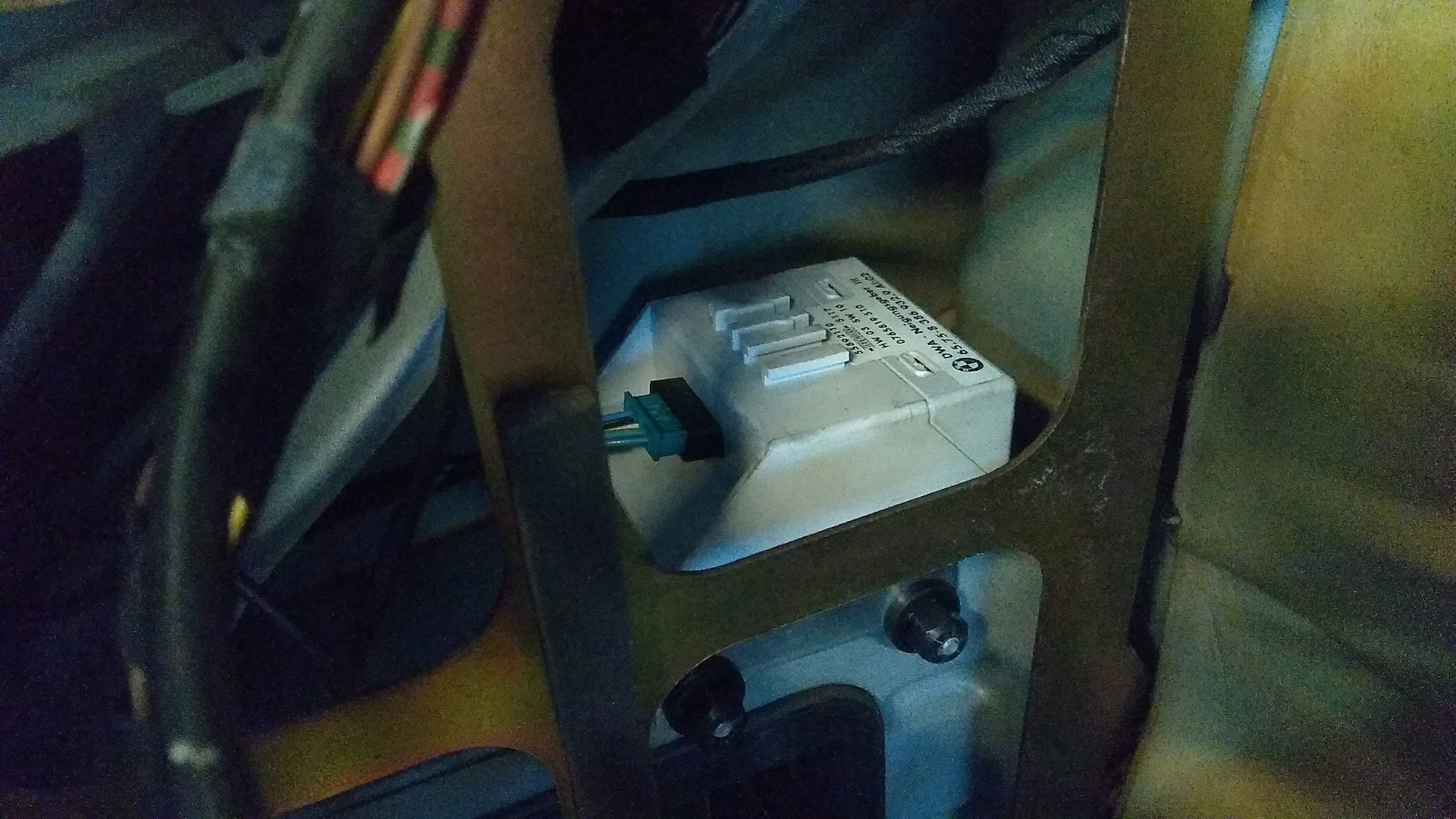 S302A Система охранной сигнализации (DWA) — BMW 5 series (E39), 4,4 л ...