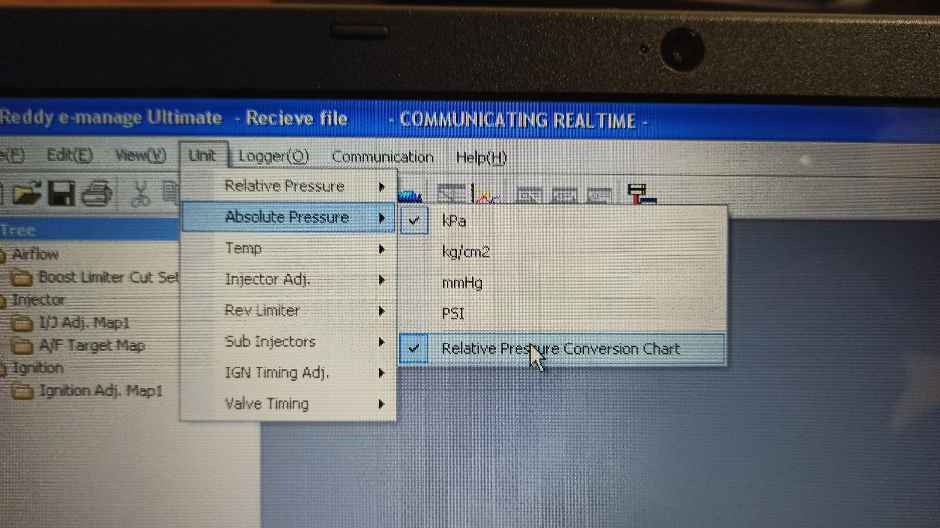 Map дле Greddy Ultimate — Toyota Chaser (100), 2,5 л, 2001 года ...