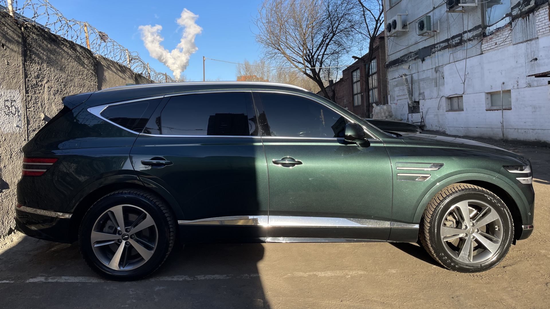 Genesis GV80 2.5 бензиновый 2021 | GREEN на DRIVE2