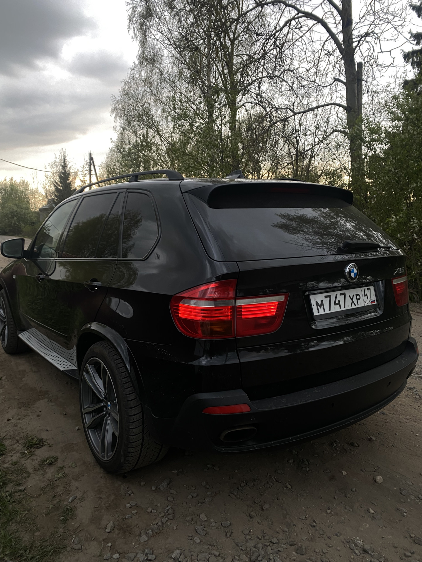 Задние рестайлинговые фонари — BMW X5 (E70), 4,8 л, 2008 года | стайлинг | DRIVE2