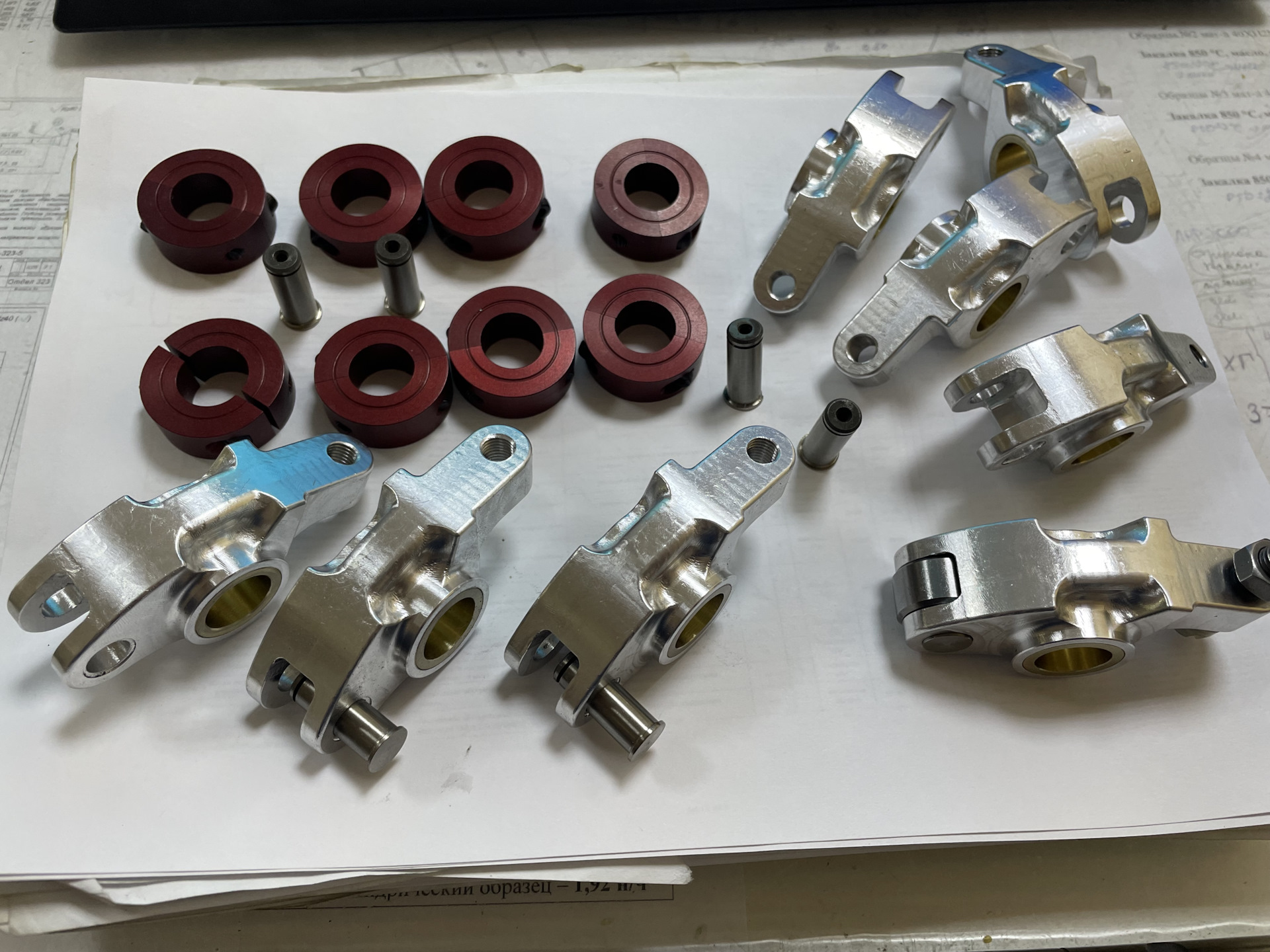 Billet roller rocker BMW M10 (Готовы роликовые рокера для BMW M10 ...