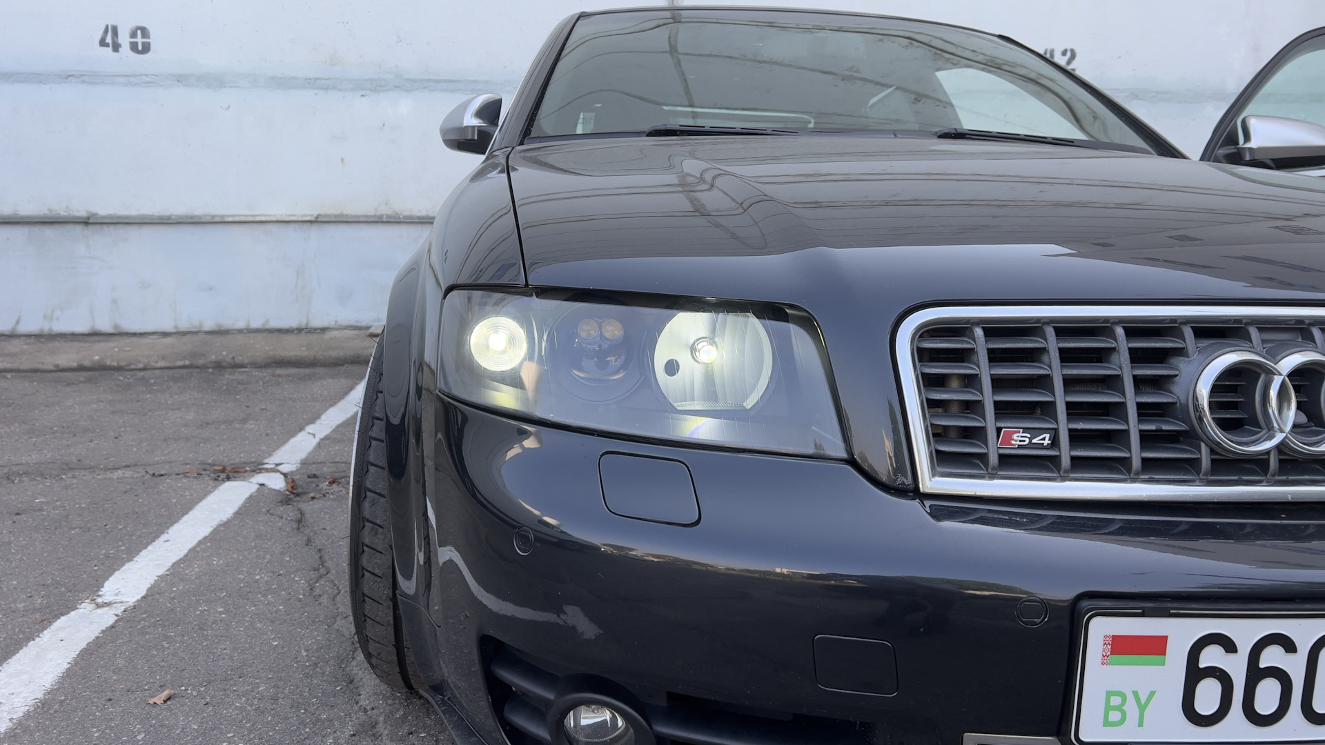 Новая отика)) — Audi S4 (B6), 4,2 л, 2004 года | стайлинг | DRIVE2