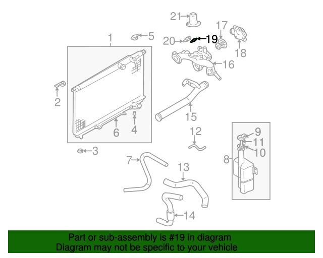 3922035710 Датчик температуры охлаждающей жидкости KIA HYUNDAI ...