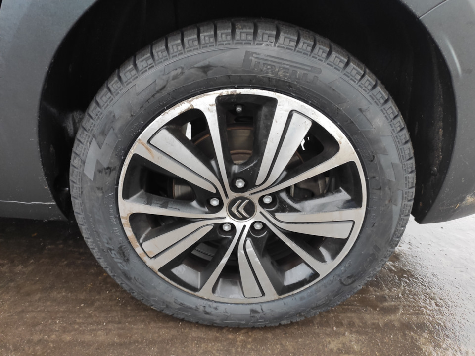Зимние шины Pirelli Ice Zero FR 215/55 R17 — Citroen Grand C4 Picasso ...