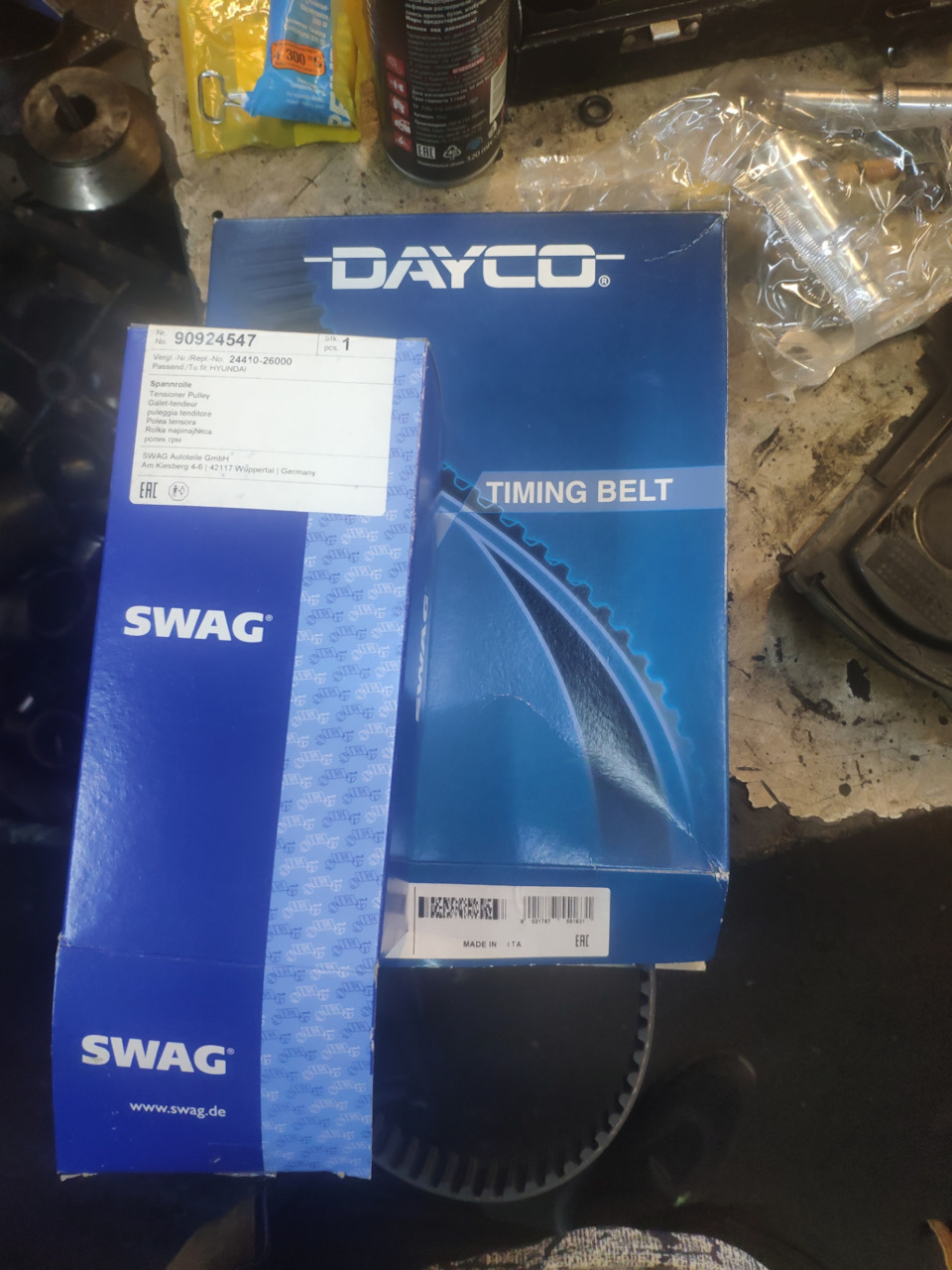 90924547 Ролик ремня ГРМ SWAG | Запчасти на DRIVE2