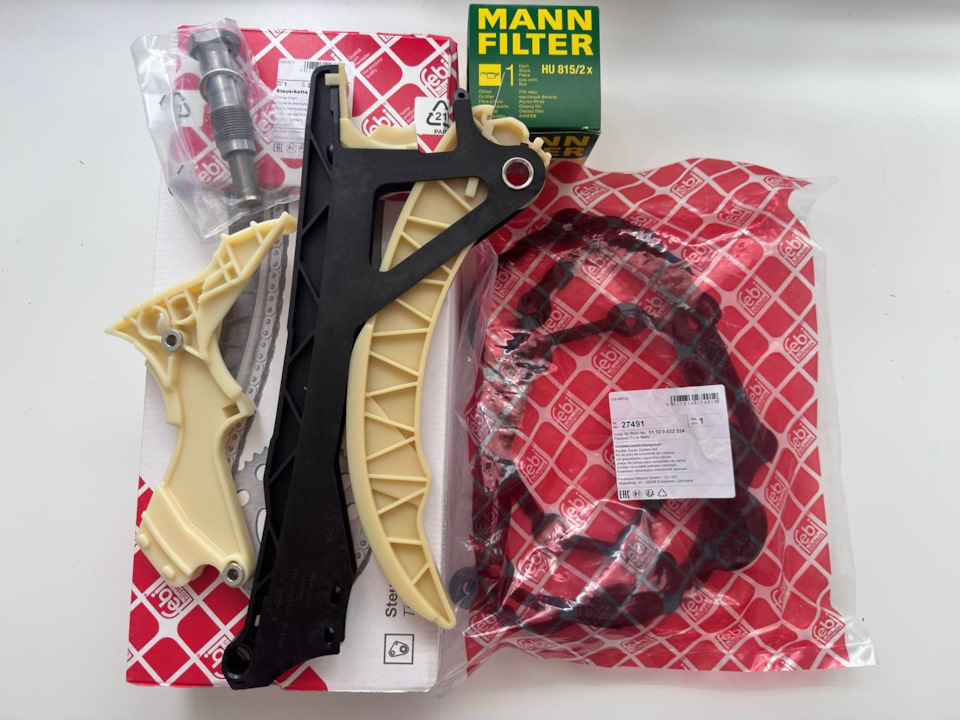 Замена ГРМ — BMW 1 series (E81/E87), 2 л, 2005 года | визит на сервис ...