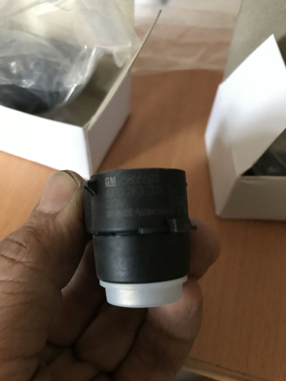 25855503 Сенсор парковочный серебро (Sblade silver) GM | Запчасти на DRIVE2