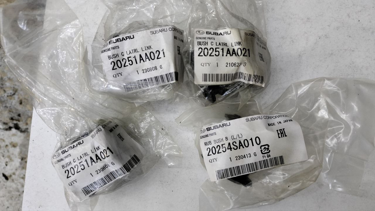 Работы с задним правым приводом — Subaru Legacy (BD/BG/BK), 2,5 л, 1995 ...