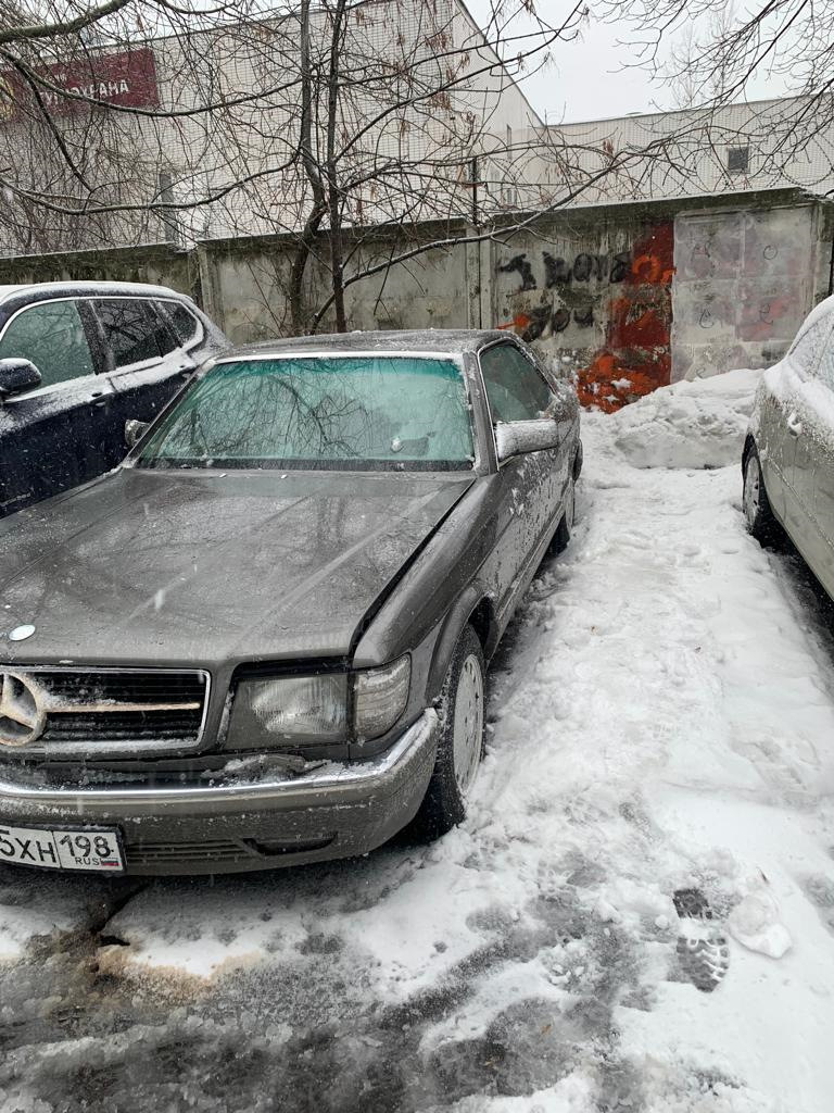 Продолжения истории покупки. — Mercedes-Benz SEC-Class (W126), 5,6 л ...