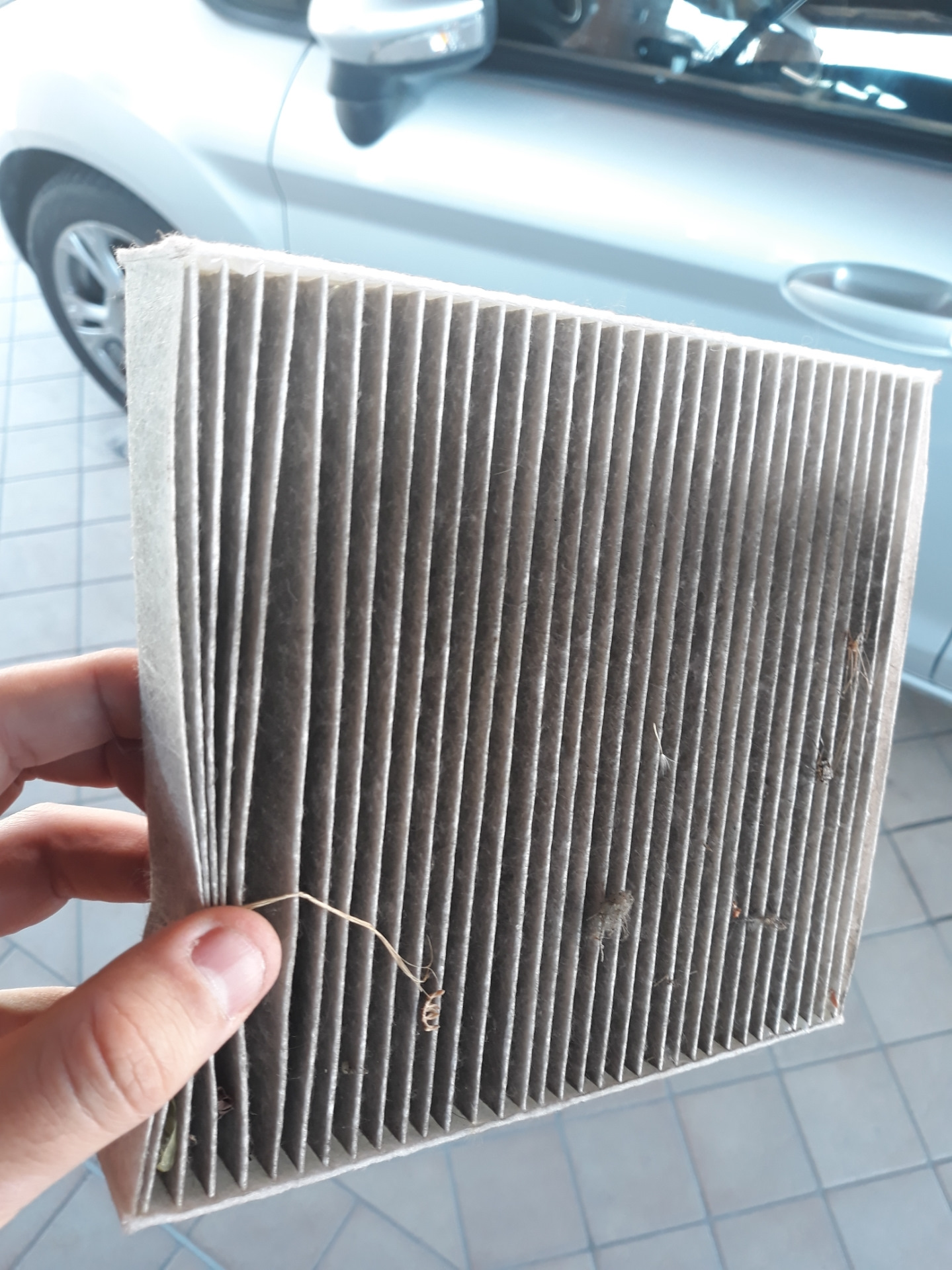 Фильтр салона… 2 года — FIAT Tipo (2015), 1,6 л, 2016 года | своими ...