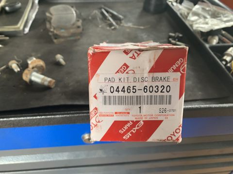 0446560320 Колодки тормозные TOYOTA LEXUS | Запчасти на DRIVE2