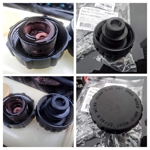 17114379047 пробка радиатора BMW | Запчасти на DRIVE2