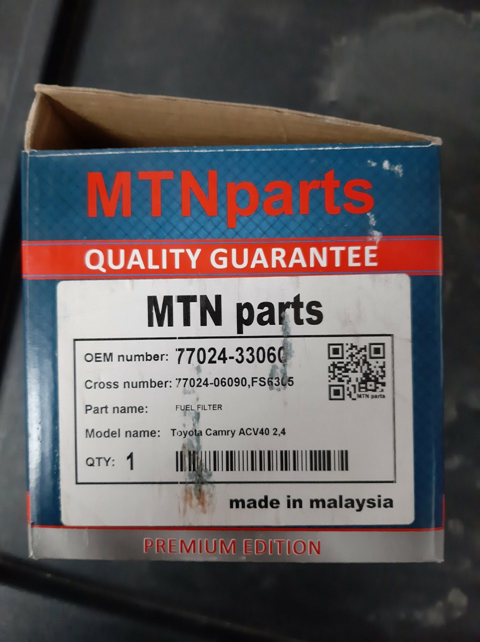 7702433060 ФИЛЬТР ТОПЛИВНЫЙ OEM TOYOTA LEXUS | Запчасти на DRIVE2