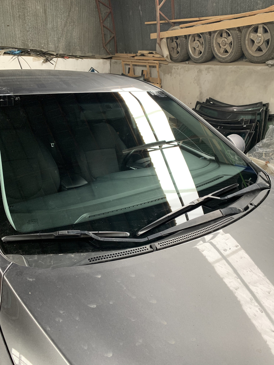 Замена лобового стекла — KIA Rio (3G), 1,6 л, 2014 года | расходники ...