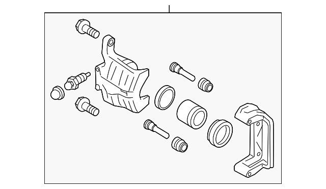 440011LB0A Суппорт тормозной RR RH NISSAN PATROL Y62 ST-44001-1LB0A ...