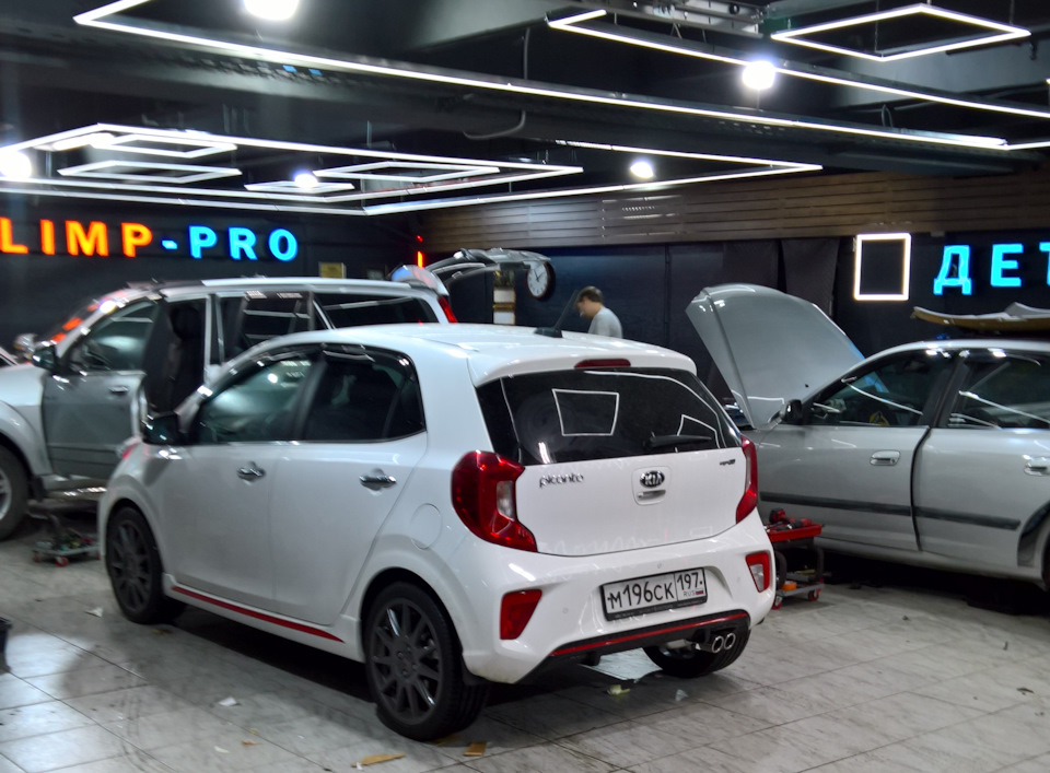 ПоШУМнели! — KIA Picanto (3G), 1,2 л, 2018 года | стайлинг | DRIVE2