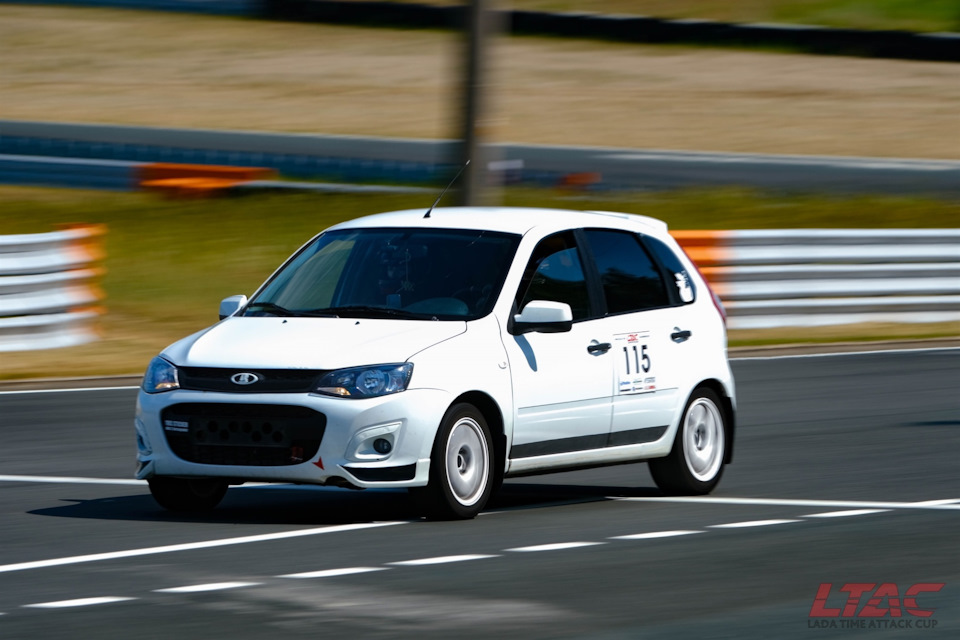 Time Attack. LTAC 24.06.23. Смоленск. — Lada Калина Хэтчбек (2G), 1,6 л, 2014 года ...