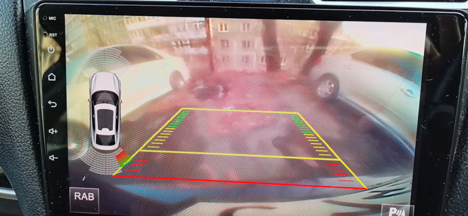 Установка парктроников Teyes R2 — Subaru Forester (SJ), 2 л, 2017 года ...