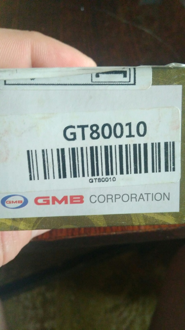 GT80010 Ролик приводного ремня GMB | Запчасти на DRIVE2