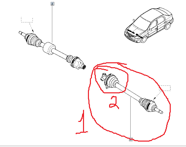 История левого привода Логан 1 — DRIVE2