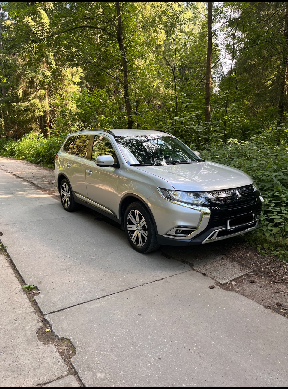 Рейлинги в плёнку ! — Mitsubishi Outlander (3G), 2,4 л, 2016 года ...
