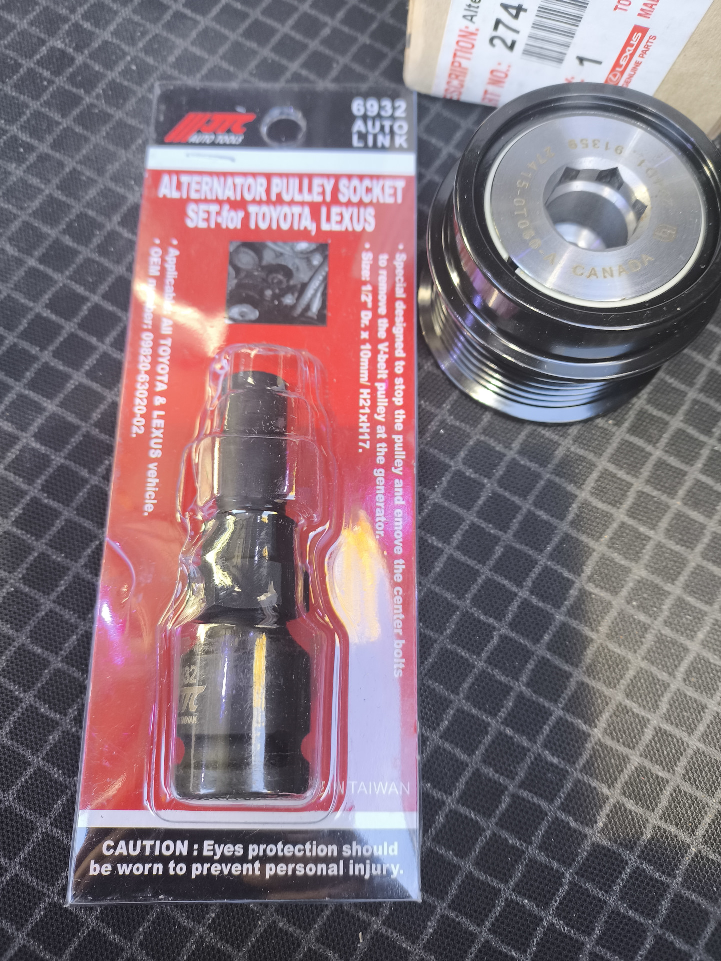 6.10.25г.Замена обгонной муфты генератора. — Toyota Corolla Axio (E160 ...