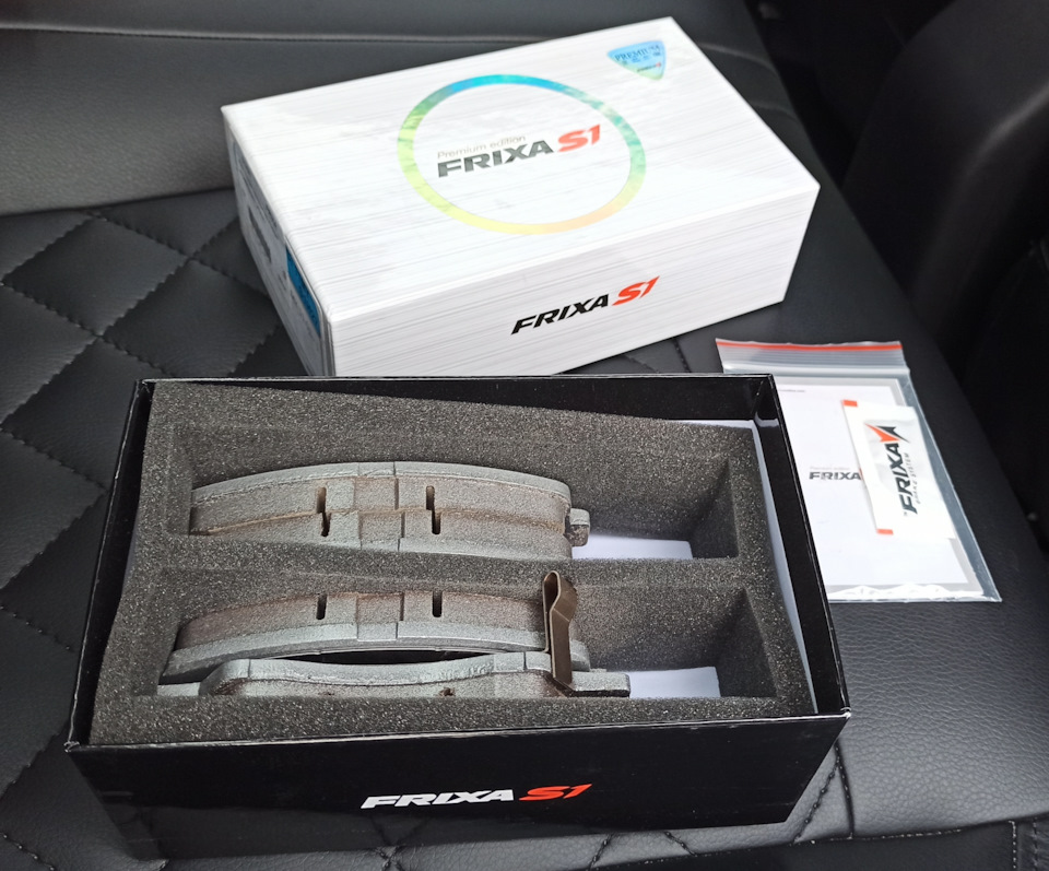 Замена передних тормозных колодок, обслуживание механизмов. HANKOOK ...