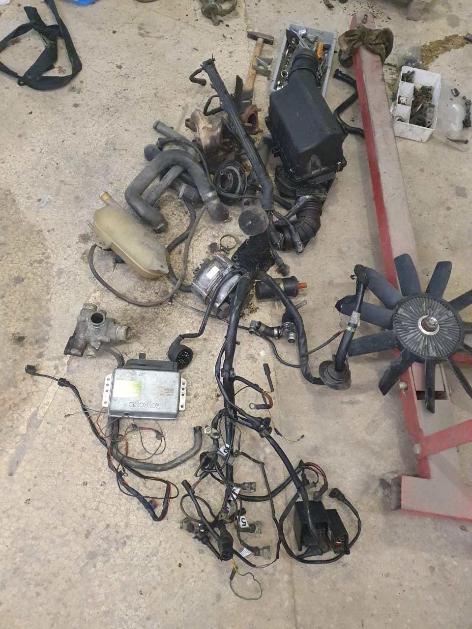 Свап m52b28tu в BMW e30 часть 3 — установка ВУТ — BMW 3 series (E30), 2 ...