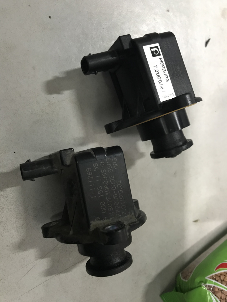 Клапан турбины — Mercedes-Benz E-Class (W212), 1,8 л, 2011 года ...