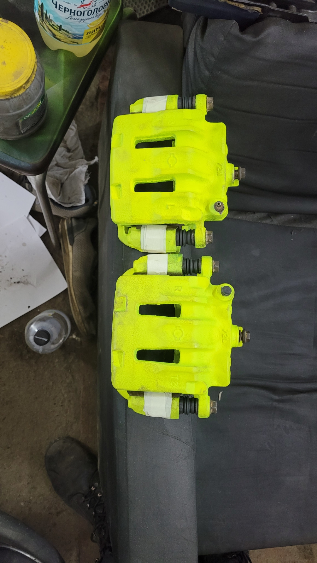 Мои новые суппорта от Nissan Gloria y33 — Toyota Mark II (80), 2 л, 1989 года | запчасти | DRIVE2