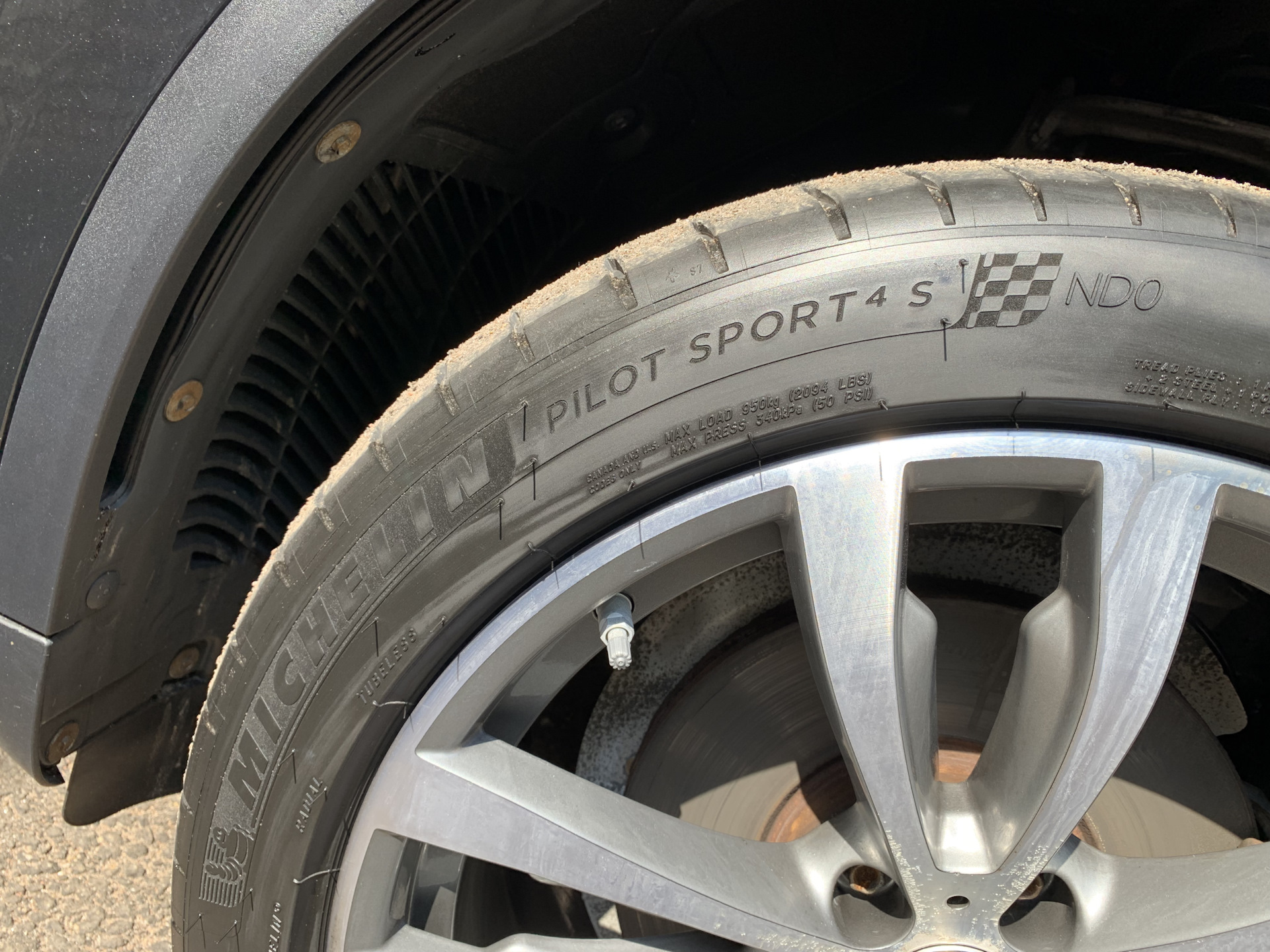 MICHELIN Pilot Sport 4 S 275/40/20 315/35/20 — BMW X5 (F15), 3 л, 2018 года | шины | DRIVE2