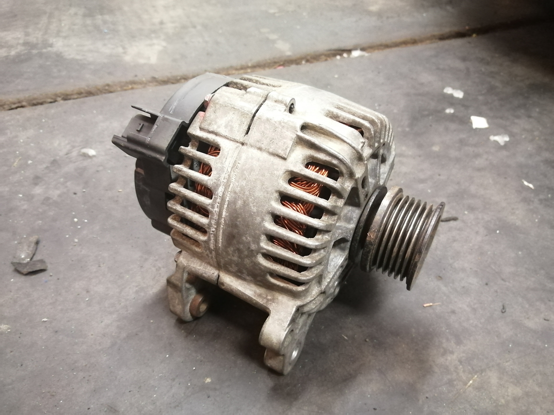 Ремонт генератора. 036903024H Valeo — Skoda Octavia A5 Mk2, 1,4 л, 2009 ...