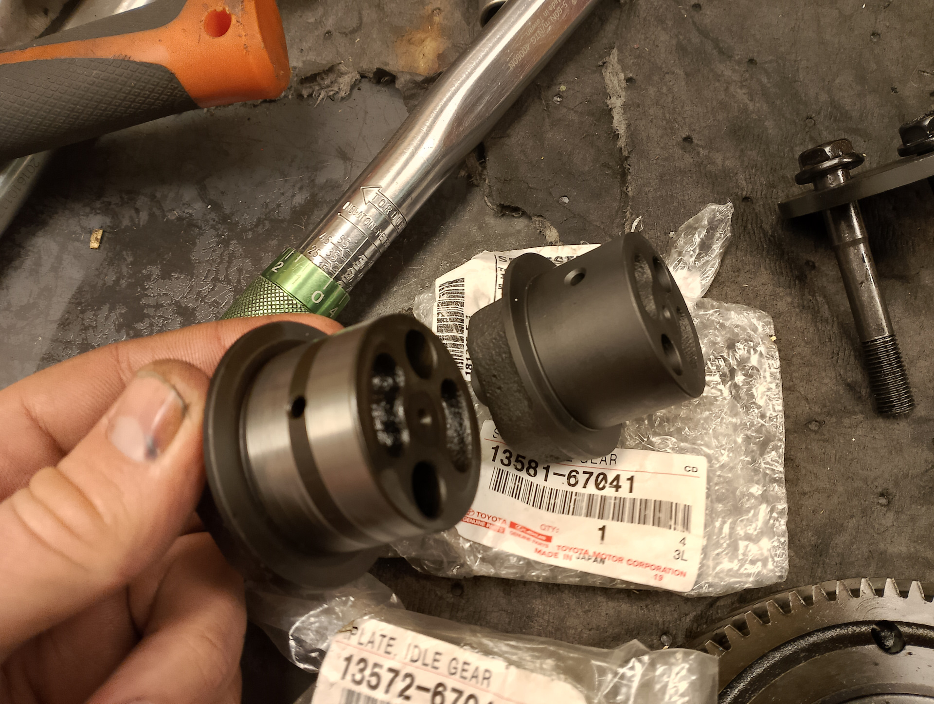 Капремонт 1KZ — Toyota Land Cruiser Prado 90-series, 3 л, 1997 года ...