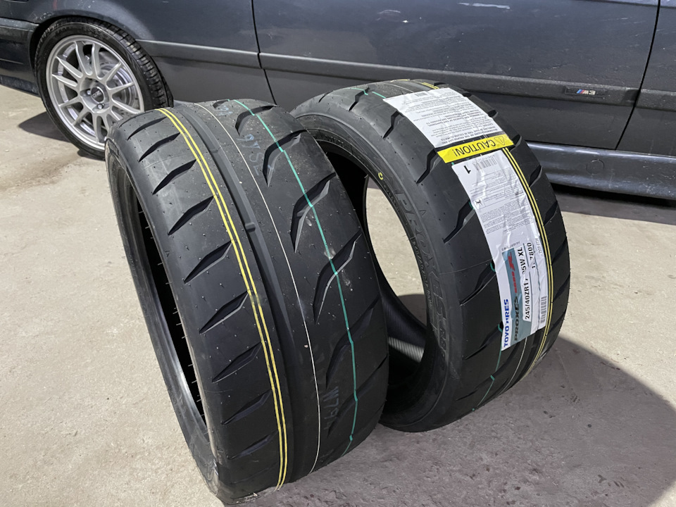 Полуслики Toyo r888r, уже приехали ! — BMW M3 Coupe (E36), 3,2 л, 1998 ...
