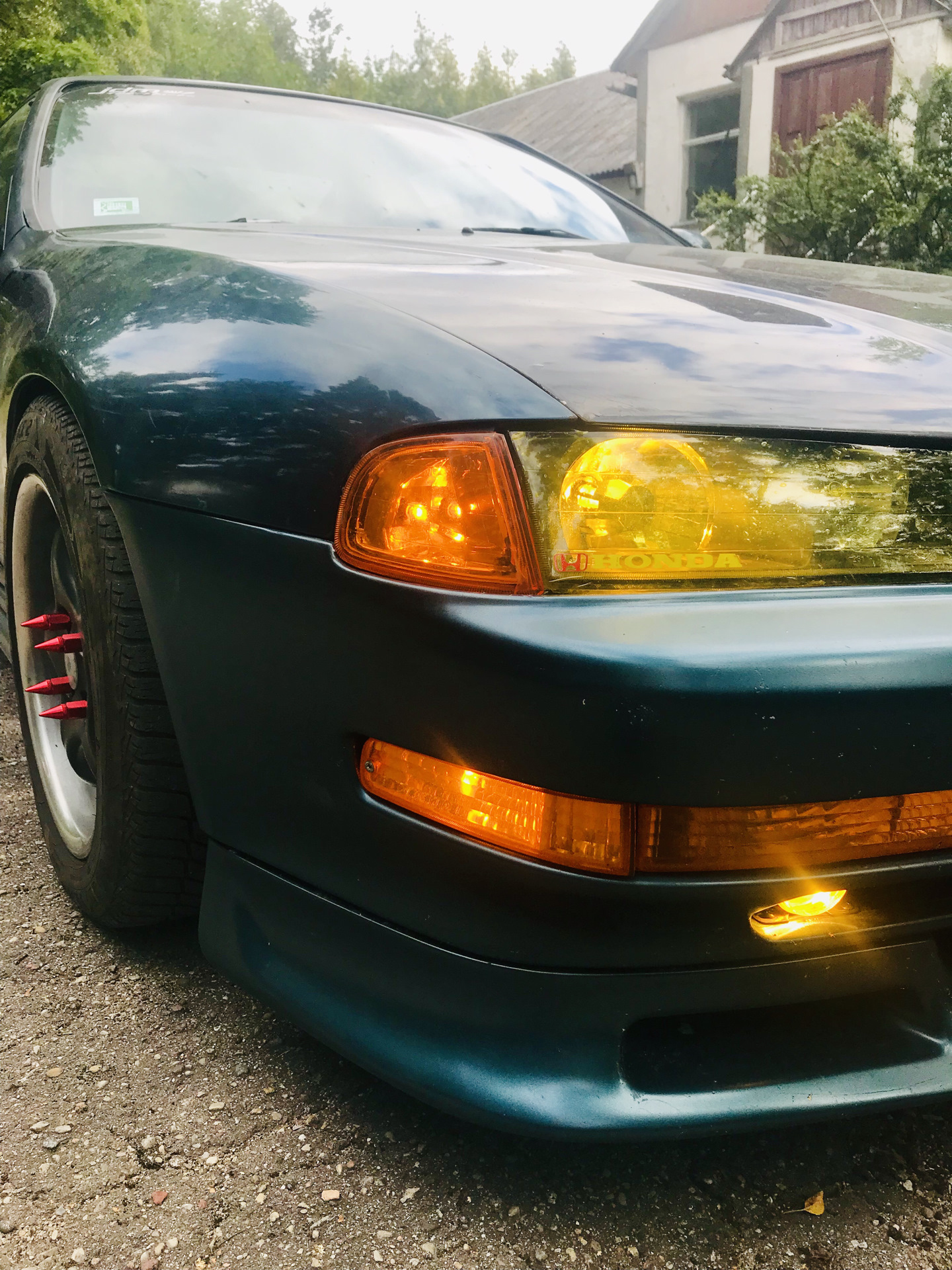 ТО, установка ПТФ и габариты в отражателях — Honda Prelude (BA8/BA9/BB1 ...