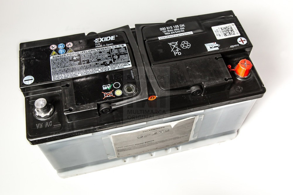 ПРАВИЛЬНАЯ адаптация прописка АКБ + новый Exide EK950 AGM — Audi A4 ...
