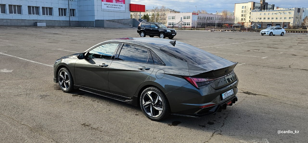 ДЕТЕЙЛИНГ — Hyundai Elantra (7G), 2 л, 2021 года | тюнинг | DRIVE2