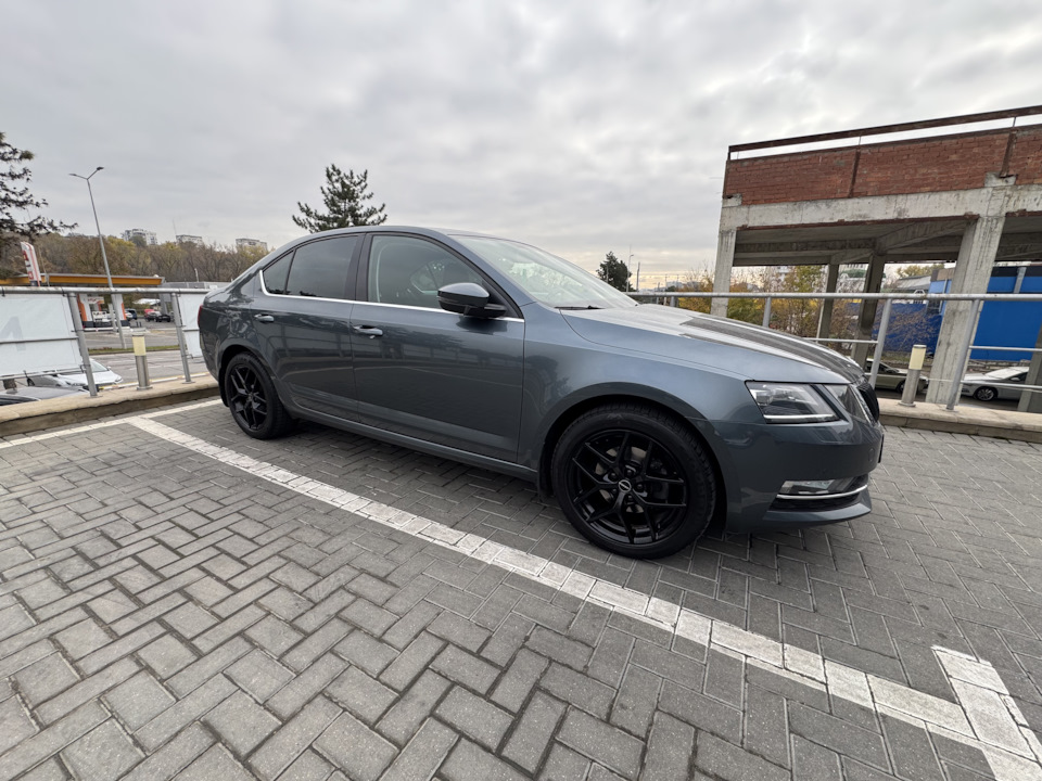 Borbet R17 black — Skoda Octavia A7 Mk3, 1,5 л, 2019 года | колёсные ...