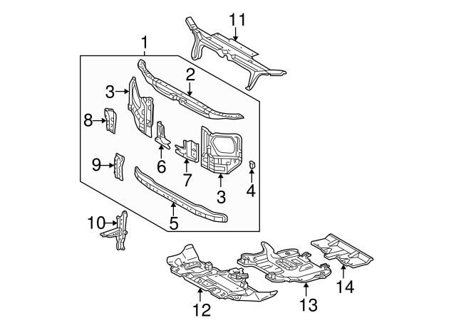 5140535100 Защита картера TOYOTA LEXUS | Запчасти на DRIVE2