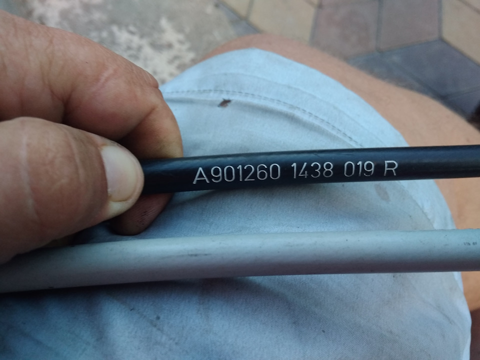 Вопрос по тросам — Mercedes-Benz Sprinter (1G), 2,2 л, 2005 года ...