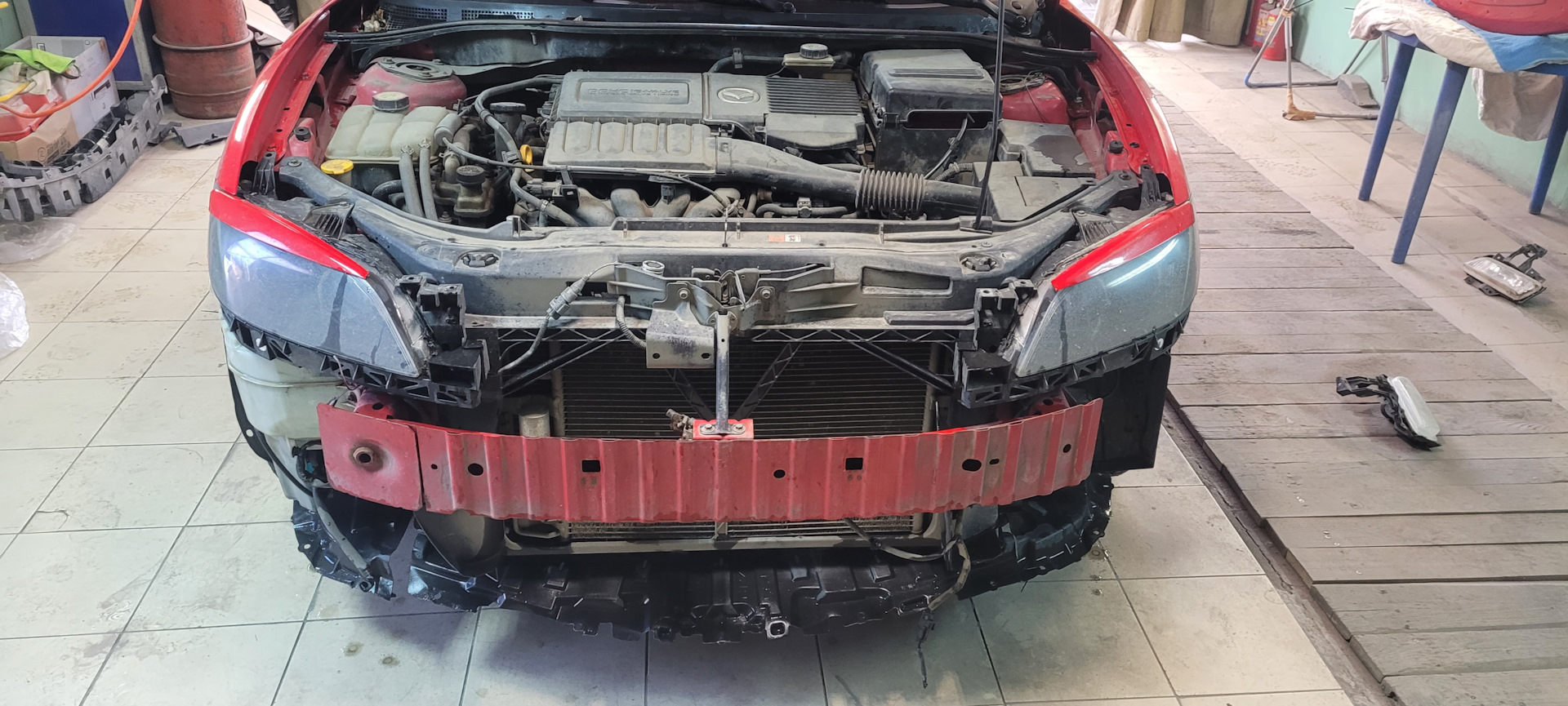 Бампер мазда 3 бк MPS на седан. Final… — Mazda 3 (1G) BK, 1,6 л, 2007 ...