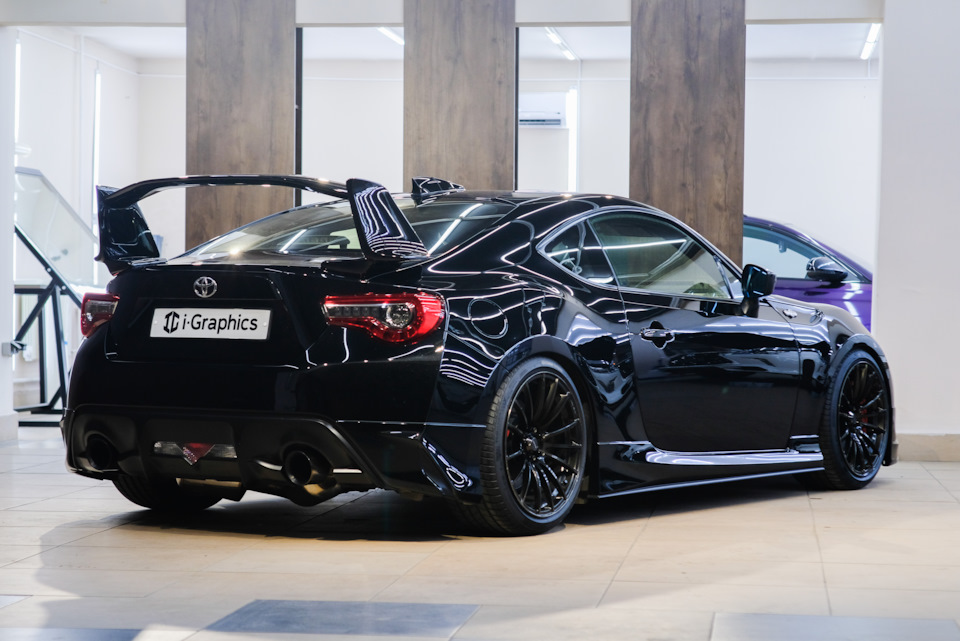 Кварцевое покрытие и новые шины — Toyota GT86, 2 л, 2012 года | визит ...