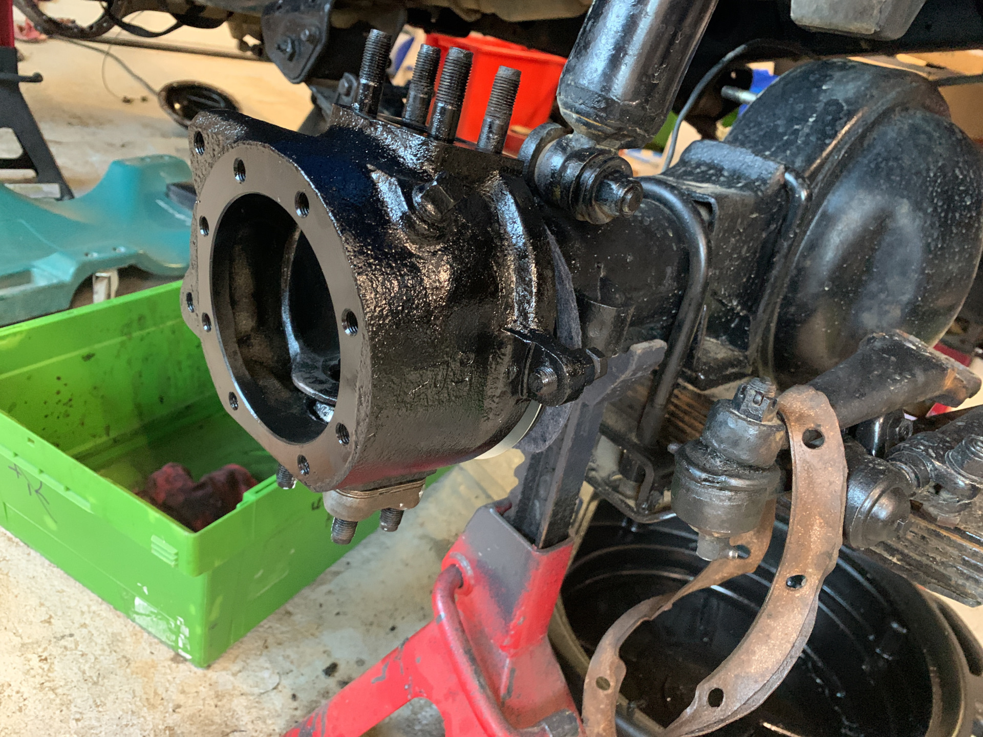 Переборка мостов, Установка блокировок и замена главных пар — Toyota ...