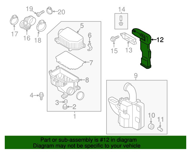 282101R100 Воздуховод вентиляции салона KIA HYUNDAI | Запчасти на DRIVE2