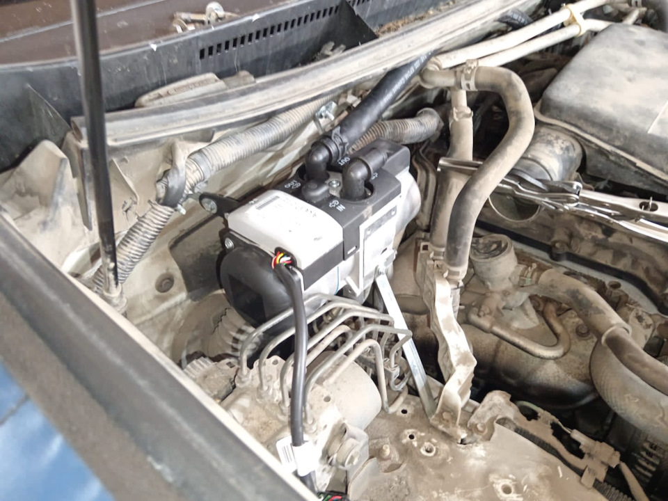 Установка подогревателя Бинар — Toyota Land Cruiser Prado 150-series, 2 ...