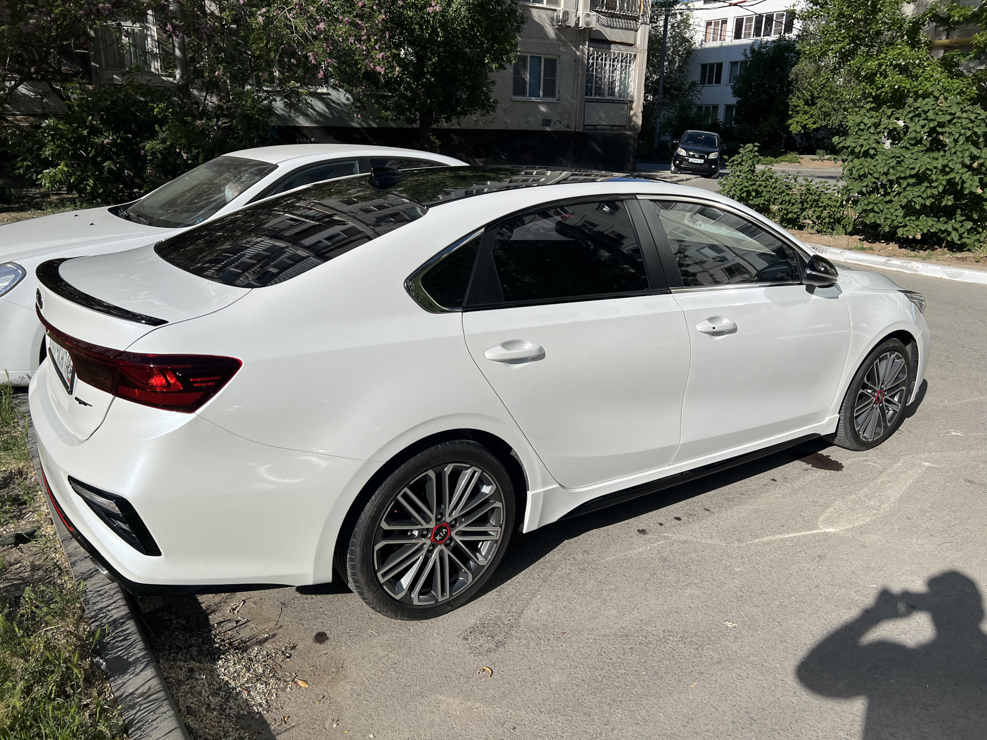 Черная крыша — KIA K3 GT, 1,6 л, 2019 года | аксессуары | DRIVE2